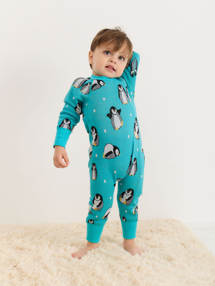 Термокомбинезон Девочки, Мальчики Dr.Wool, размер 80 На любой сезон ...