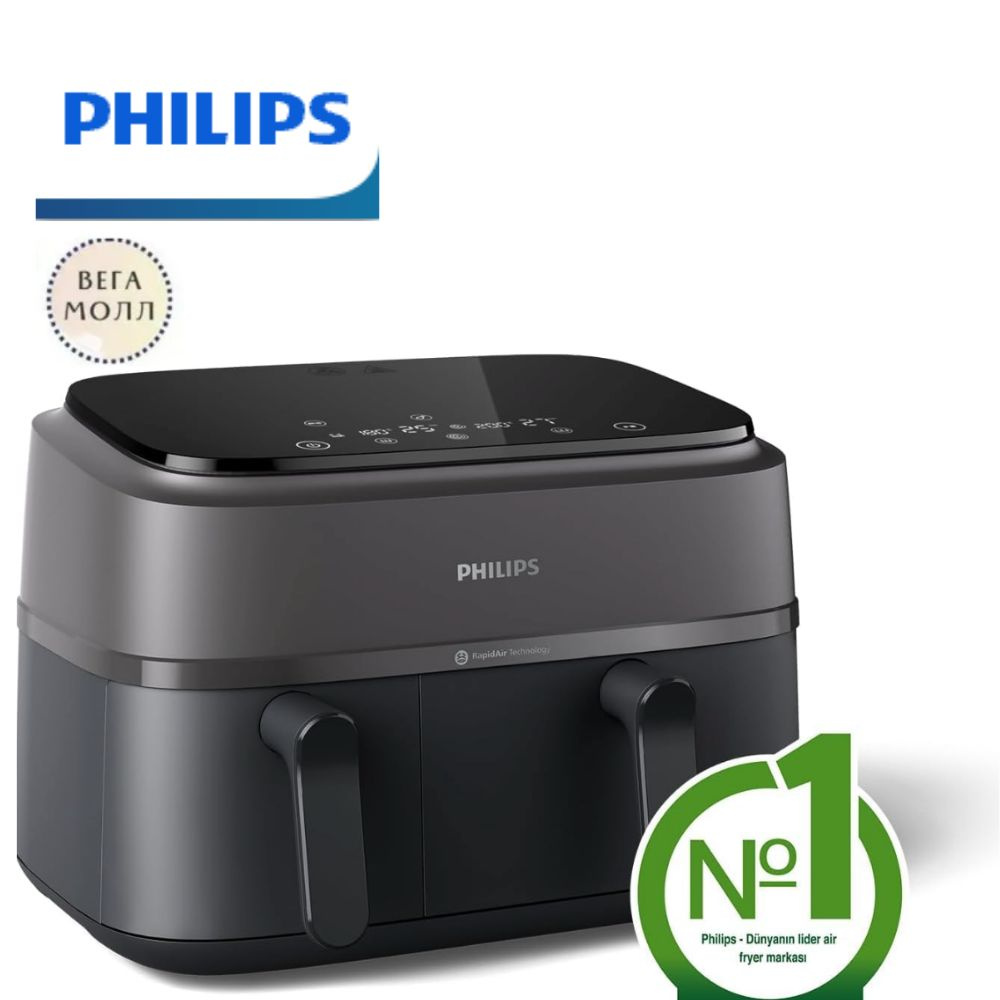 Philips Аэрогриль NA350/00, черный купить на OZON по низкой цене ...