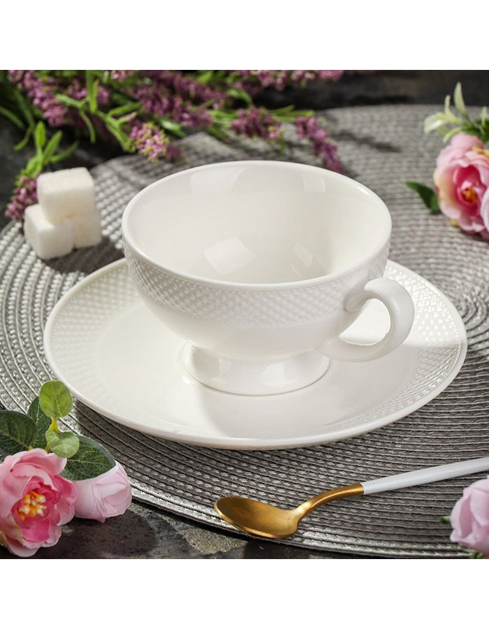 Чайная пара DANIKS, на 1 перс. - купить по выгодной цене в интернет-магазине OZON (1625331005)