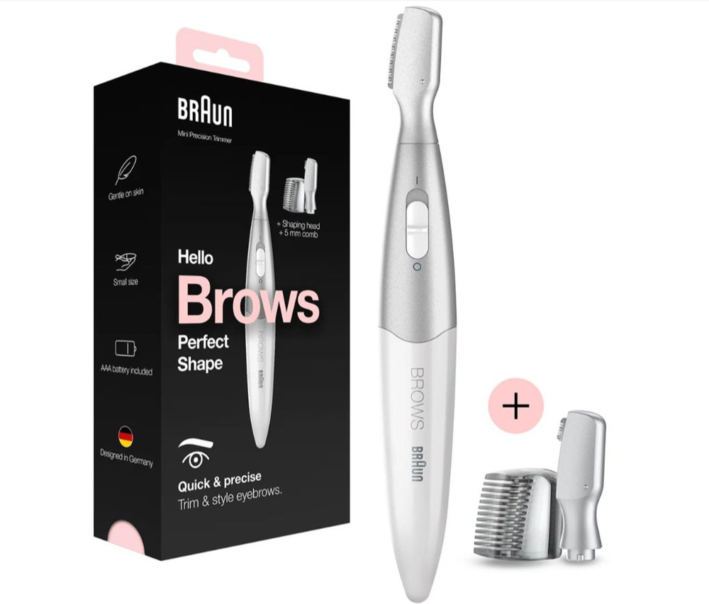 Триммер Braun FG1106 для бровей купить на OZON по низкой цене (1626995161)