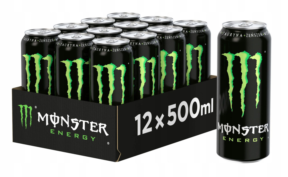 Monster Energy Original Green 500 мл. х 12 шт. купить на OZON по низкой ...