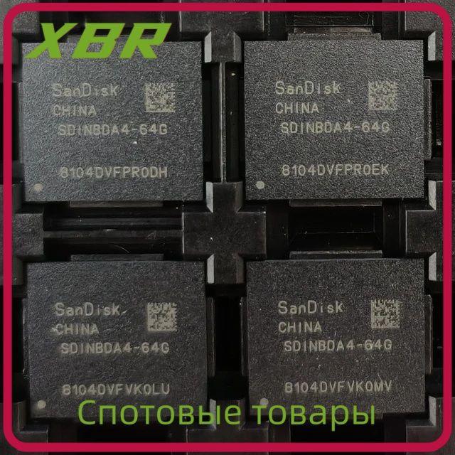 1 шт SDINBDA4-64G BGA153 EMMC 64GB памяти На складе (1 шт) купить на ...