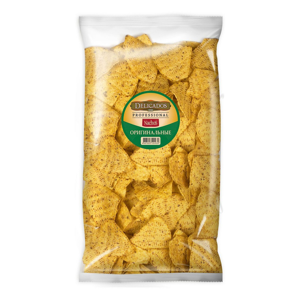 Чипсы кукурузные Delicados Nachos оригинальные 500 г - купить с ...