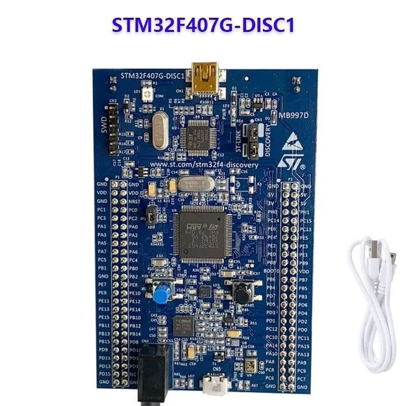 Плата разработки STM32F407G-DISC1 ARM Cortex M4 STM32F407VGT6 купить на OZON по низкой цене ...