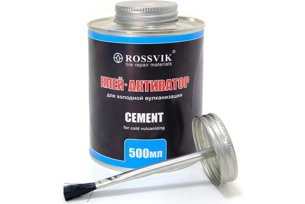 Клей-активатор (ROSSVIK) 500мл (банка с кистью) - купить по выгодной цене в интернет-магазине ...