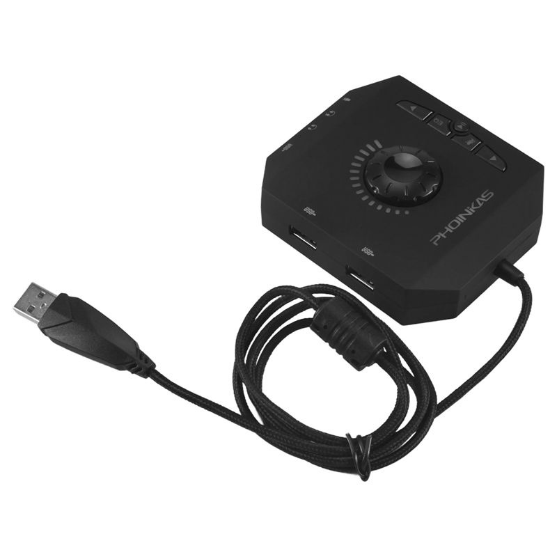 T10 Multi-Switch Usb Hub Audio Adapter Внешняя стереокарта с наушниками ...