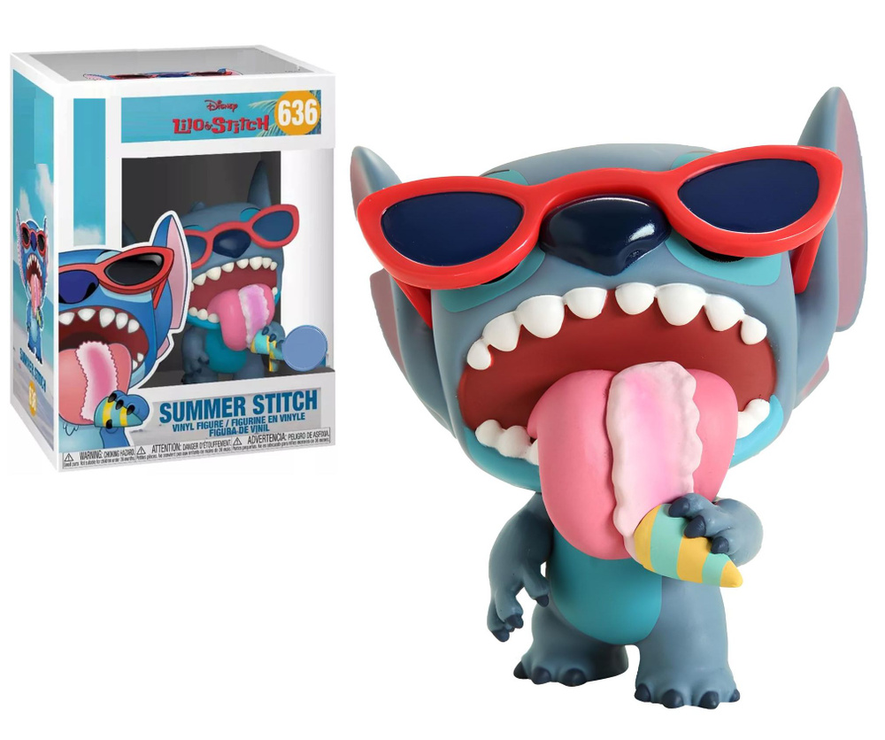 Фигурка Лило и Стич / Lilo and Stitch Summer Stitch (10см) 636 купить ...