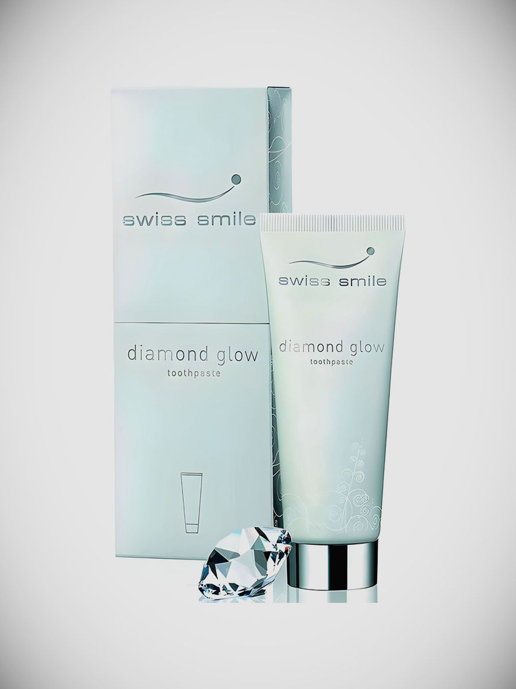 Бриллиантовая отбеливающая зубная паста / Swiss Smile / Diamond Glow ...