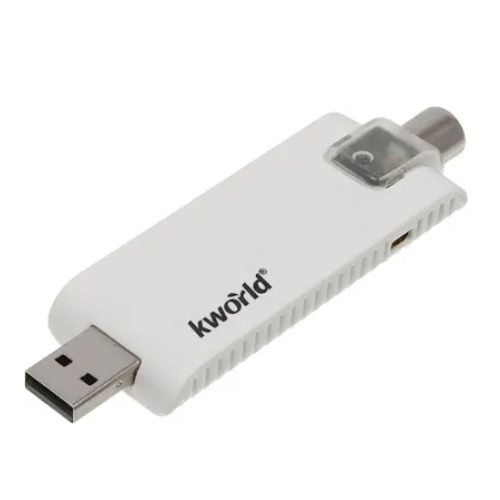 ТВ-тюнер Kworld KW-UB490-A Analog TV Stik Pro II , белый купить на OZON по низкой цене (1756486254)