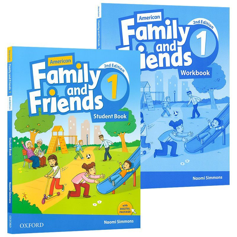 Family and Friends 1 Class Book + Workbook купить на OZON по низкой ...