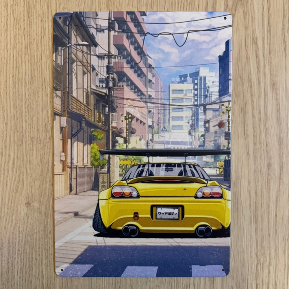 Табличка металлическая интерьерная Арт Art JDM Honda S2000 Хонда купить на OZON по низкой цене ...