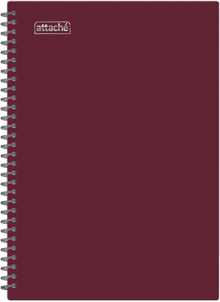 Тетрадь Attache, A4, 96 листов, в клетку, на спирали купить на OZON по низкой цене (1782069619)