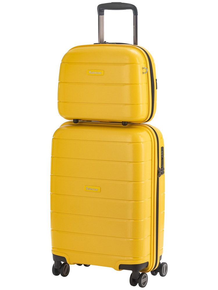 Robinzon Чемодан Полипропилен 55 см 34 л купить на OZON по низкой цене (1785491148)