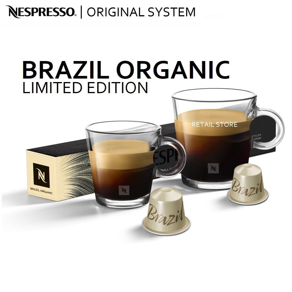 Кофе Nespresso BRAZIL ORGANIC в капсулах, упаковка 10 шт купить на OZON ...