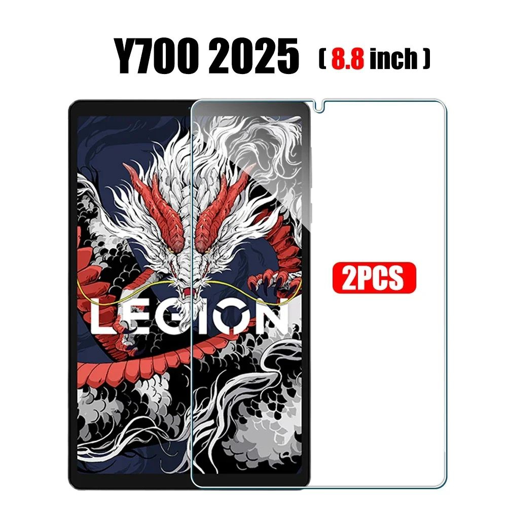 2Pcs закаленного стекла для леново легион Y700 3 - го поколения 8.8 дюймов 2025 TB321FU 9H HD ...