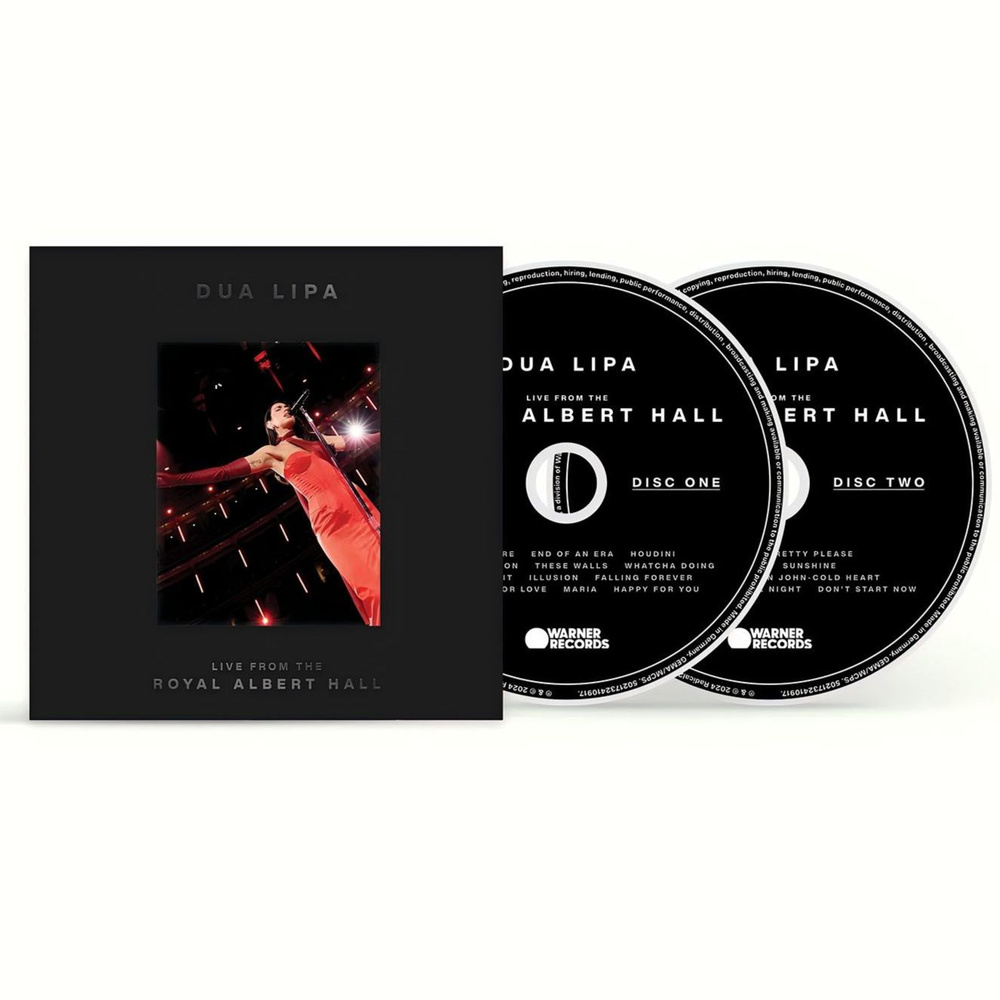 Музыка CD Dua Lipa - Live From The Royal Albert Hall 2 x CD, Album ...