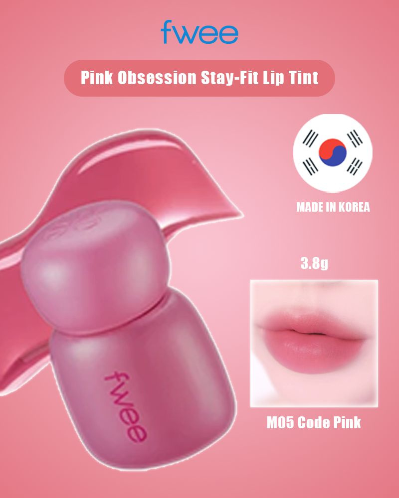 Помада на губах fwee Pink Obsession Stay-fit Lip Tint , Матовая глазурь ...