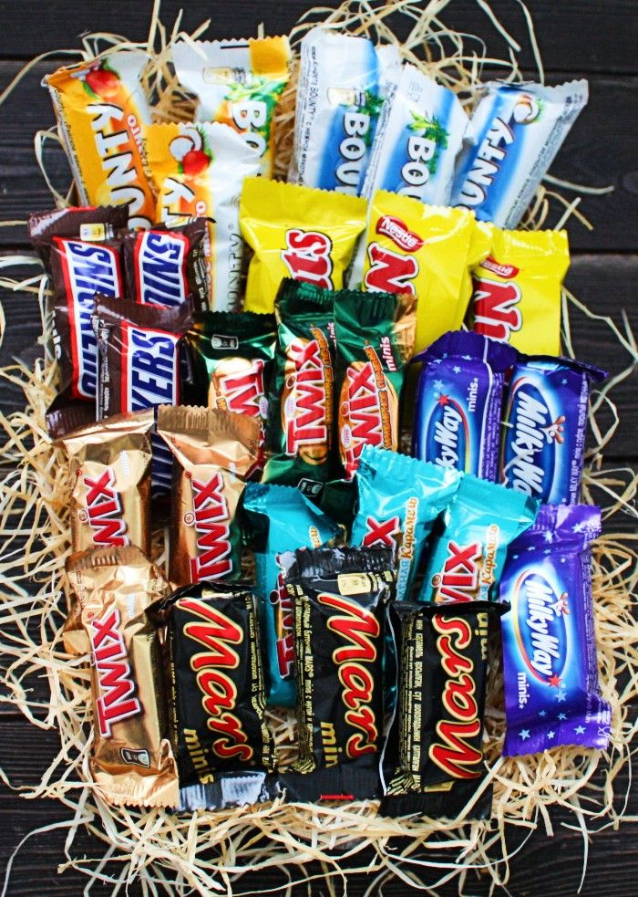 Подарочный набор Mars, Bounty, Twix, Snickers, Nuts, Milky Way купить ...