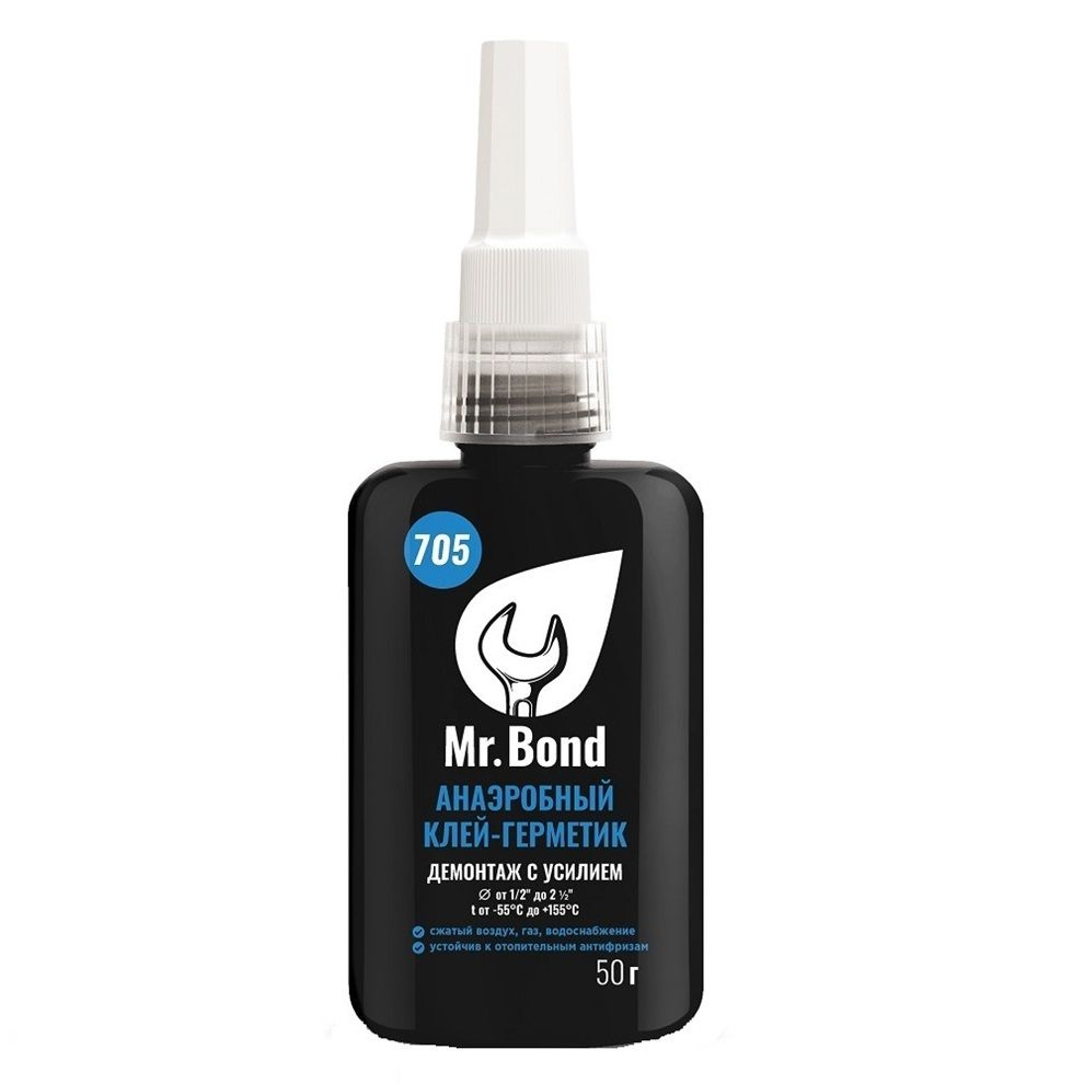 Резьбовой герметик Mr.Bond 705 анаэробный, тюбик 50г купить на OZON по ...
