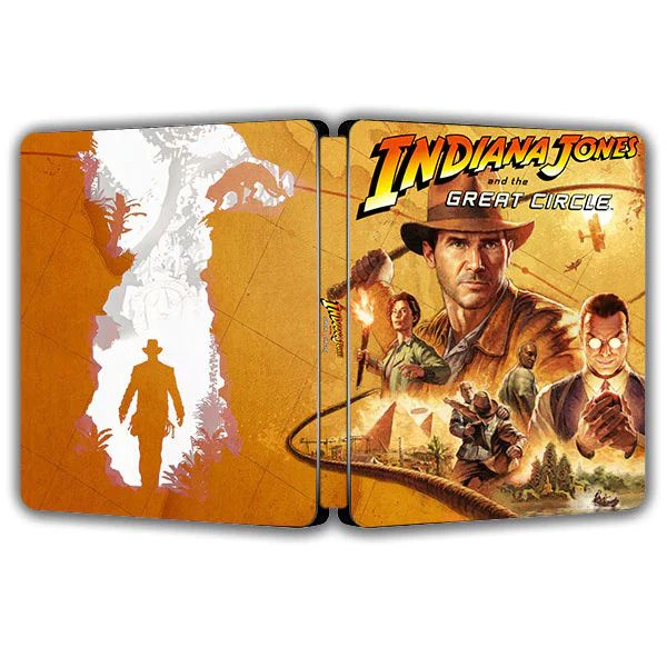 Indiana Jones and the Great Circle For PS4/PS5 Steelbook ONi Fantasy ...