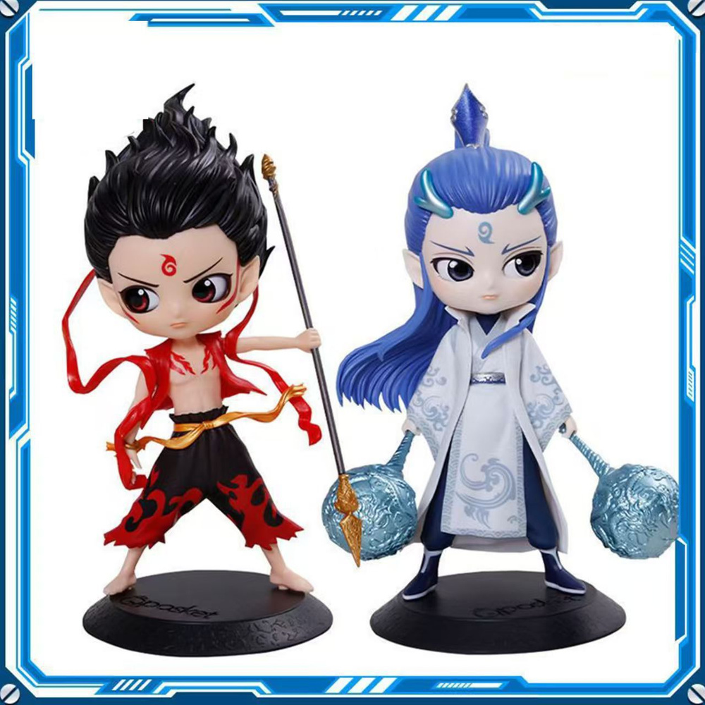 Q версия аниме Нежа "Три принца Дитя демона приходят в мир 2", сделанная вручную,17CM,1,Нежа ...