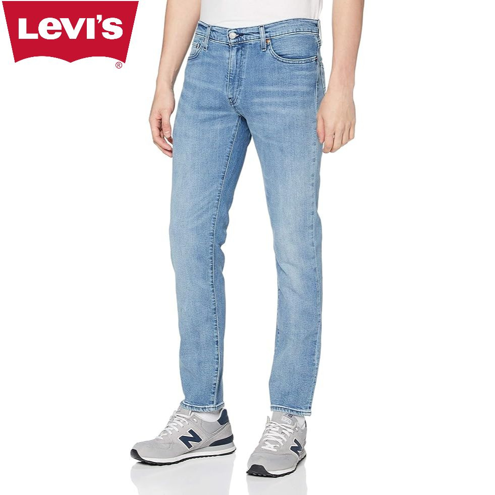 Джинсы Мужской Levi's голубой слим Хлопок, Эластан, размер 49 прямой Молния Средняя Болгария На ...