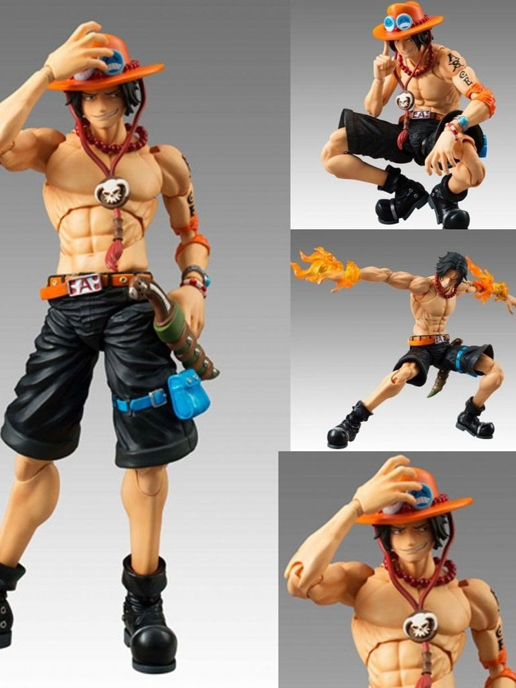 Аниме One Piece Asce сделано вручную, вы можете изменить свою голову и ...