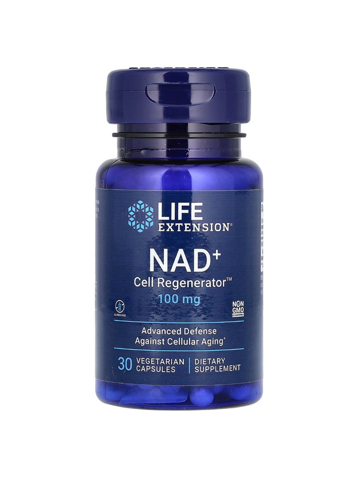 Life Extension, Nad, регенератор НАД и клеток, 100мг, 30 капсул купить ...