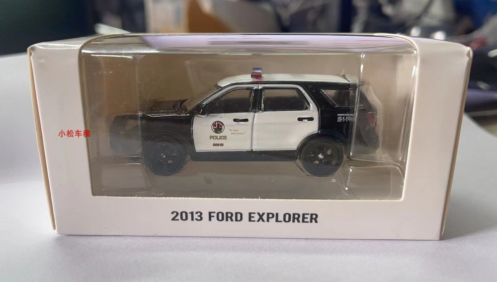 Машинка Greenlight Car model 1/64 2013 Ford Police Ford Explorer Rookie ...