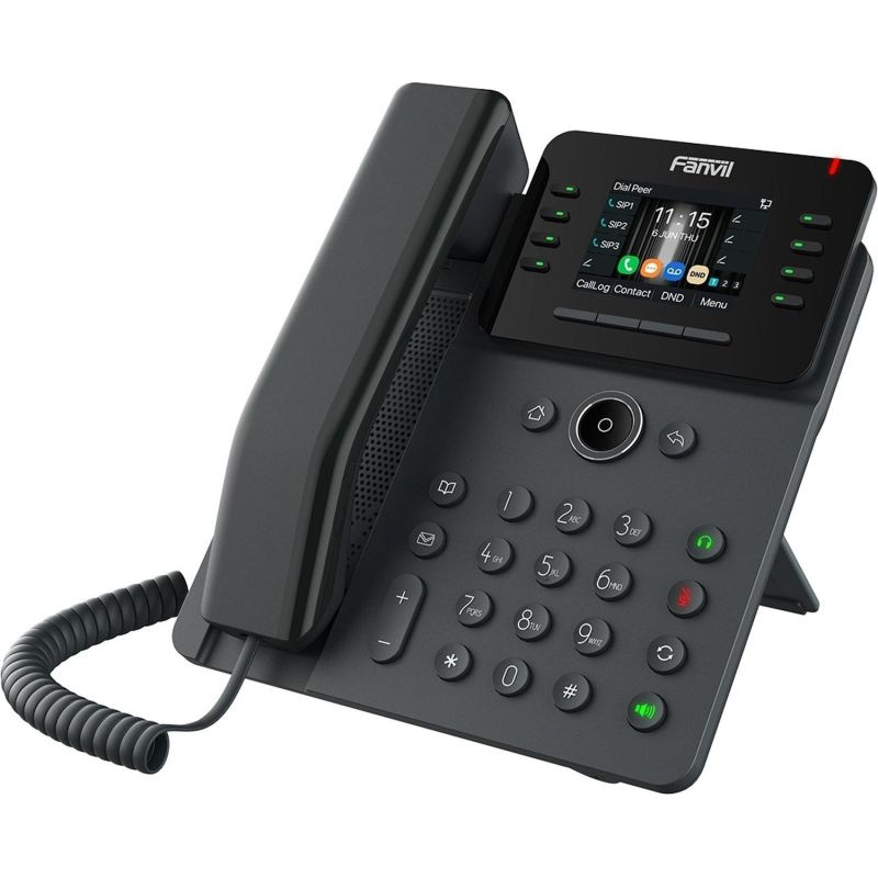 IP-телефон Fanvil V62W,HD voice, 8 SIP,2.8 Inch,Opus+IPV6,21 DSS,WIFI ...