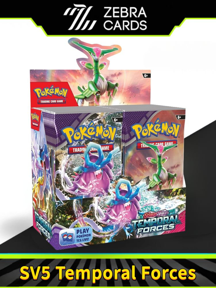 Покемон Любимая открытка POKEMON TCG: Scarlet & Violet sv5 Temporal ...