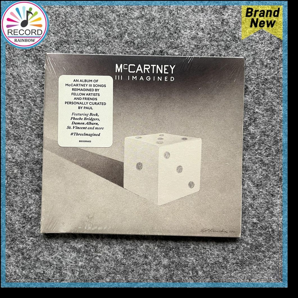CD Paul McCartney McCartney III Imagined CD запечатанный совершенно ...