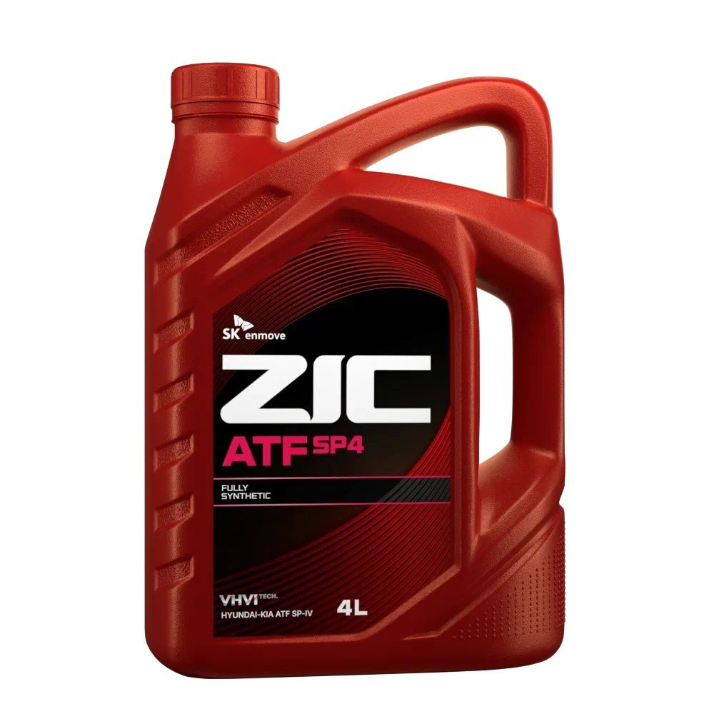 Масло трансмиссионное ZIC ATF SP-4 4 л купить c доставкой на OZON по низкой цене (615915925)