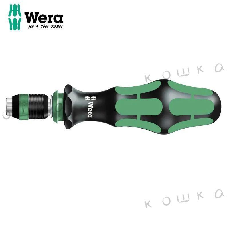 Wera 05051482001 Kraftform 817 R Шестигранная отвертка с держателем бит Быстрозажимной патрон ...