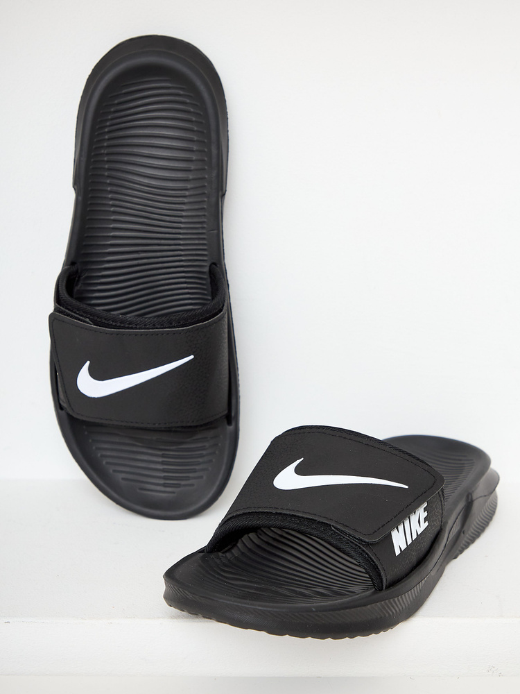 Шлепанцы Мужской Nike, размер 43 EVA Водоотталкивающая пропитка, Легкая модель R (средняя ...