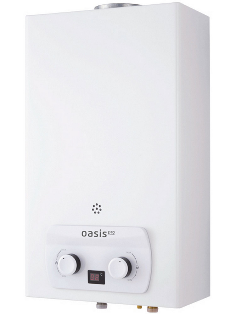 Газовая колонка OASIS PRO P-10 (20 кВт) белая купить на OZON по низкой цене (2128416016)