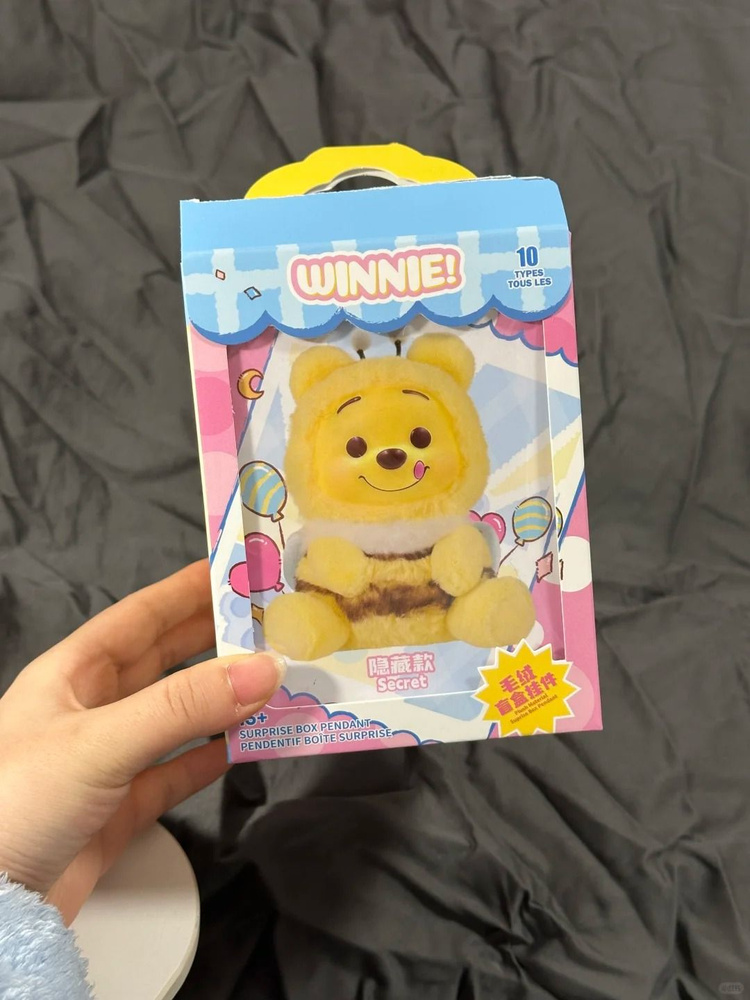 MINISO Disney Winnie the Pooh Naughty Party Series-Случайный сюрприз ...