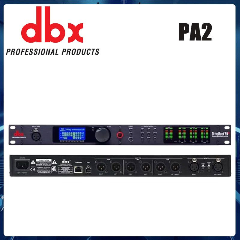 DBX DriveRack PA2 Спикер процессор купить на OZON по низкой цене ...