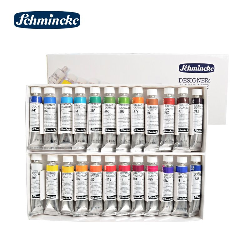 Schmincke Гуашь 1 шт., 480 мл./ 300 г. купить на OZON по низкой цене (2420505474)