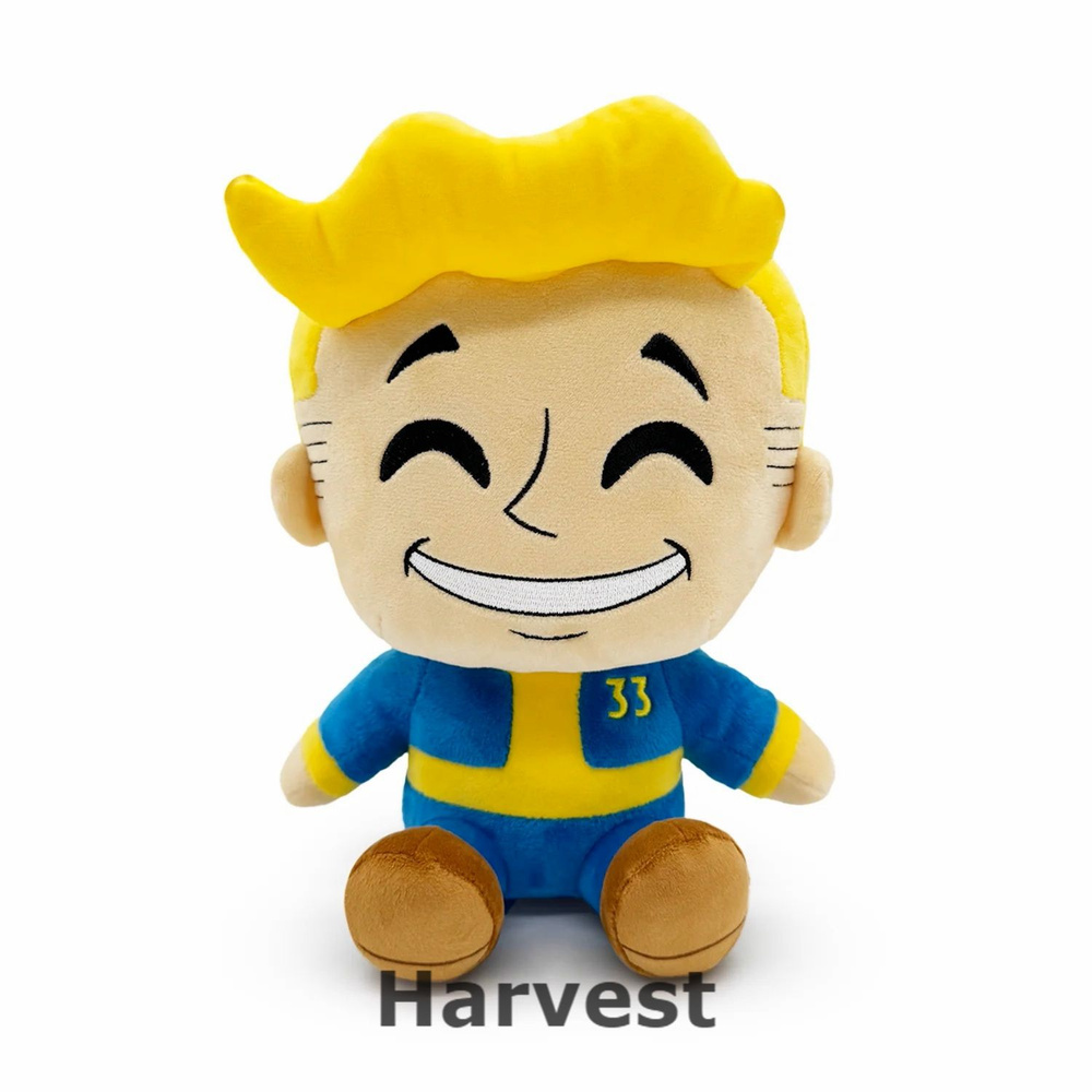 Fangamer Мягкая игрушка,Vault Boy,желтый,синий,22.86,Fallout,Youtooz ...