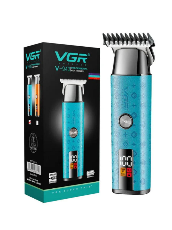 VGR Триммер для бороды и усов V-9, кол-во насадок 4 купить на OZON по низкой цене (2561459117)