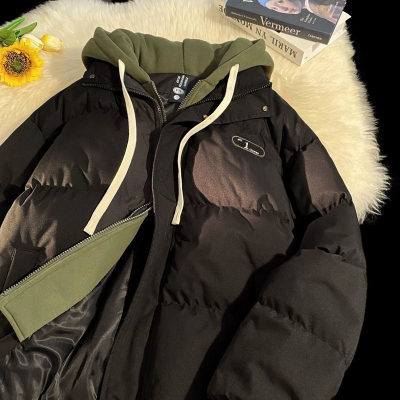 Куртка Женский ZinBee Карманы черный отложной Полиэстер, размер 52 Длинный пуховик-одеяло Зима ...