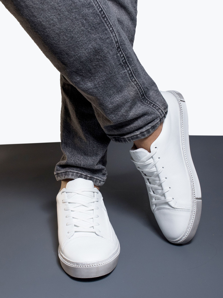 Кеды Мужской LEVAN ТПУ (термополиуретан), Натуральная кожа, размер 45 ...