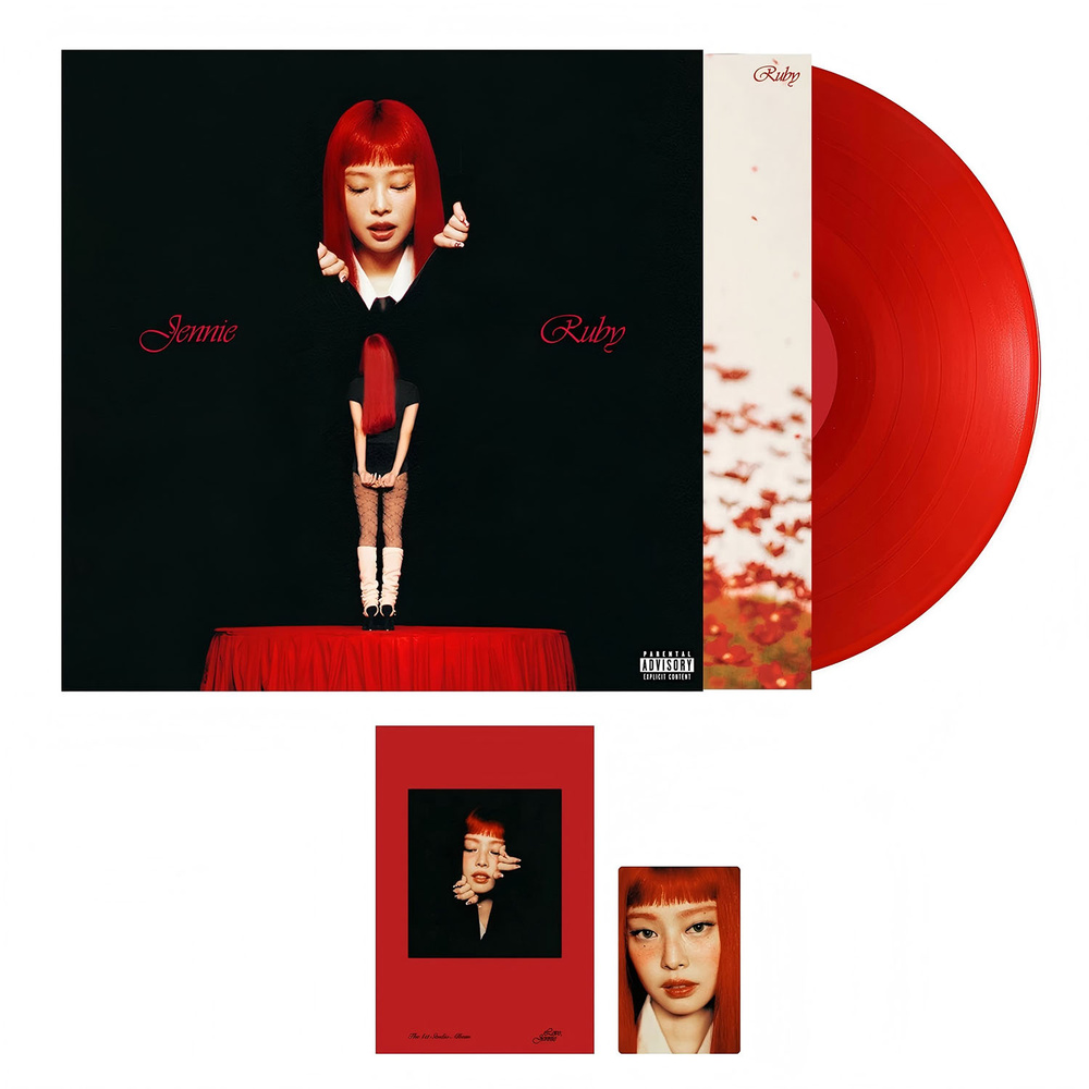 Виниловая пластинка Jennie - Ruby /> Vinyl, LP, Album, Limited Edition, Translucent Ruby Red ...