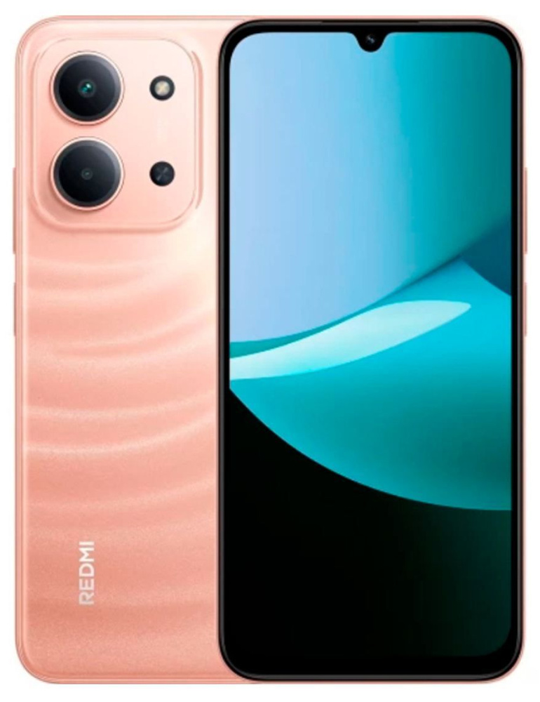 Смартфон Xiaomi _Redmi_15C_ 256 ГБ 4 ГБ Оранжевый 6.9 IPS Redmi 15C 4/ ...