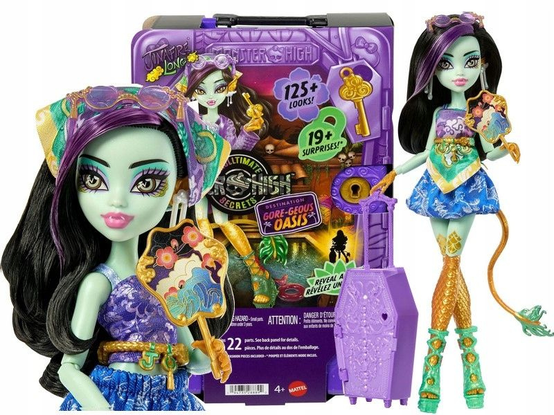 Кукла Mattel Monster High STRASZYSEKRETY S7 - Jinafire Джинафайр Лонг ...