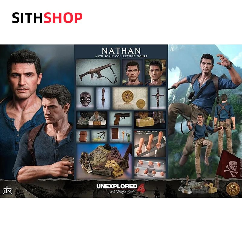 Фигурка LIMTOYS Uncharted 4 Nathan Drake LIM012 1/6 Action Figure ...