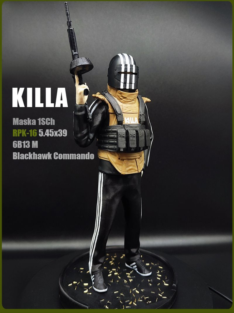 KILLA из Escape from Tarkov/ Король скользящей лопаты Цветные модели ...