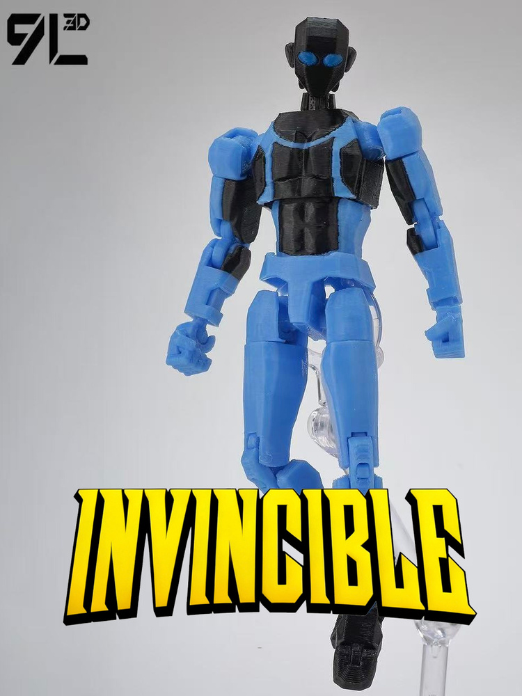 Фигурка Неуязвимый (Invincible-Mark Grayson) 9L3D,3D-печатный подвижный ...