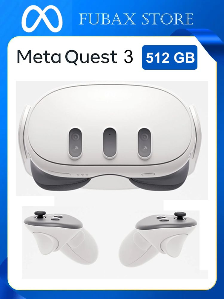 Meta Oculus Quest 3 512 ГБ виртуальной реальности VR шлем купить на ...